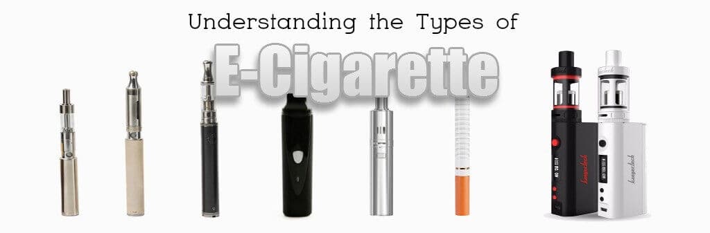 Types of Electronic Cigarette - SmokeTastic