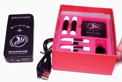 ePuffer Magnum Snaps and E-Pack Review by SmokeTastic