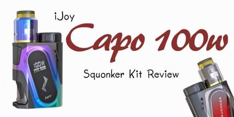 iJoy Capo 100w Squonker Kit Review by SmokeTastic