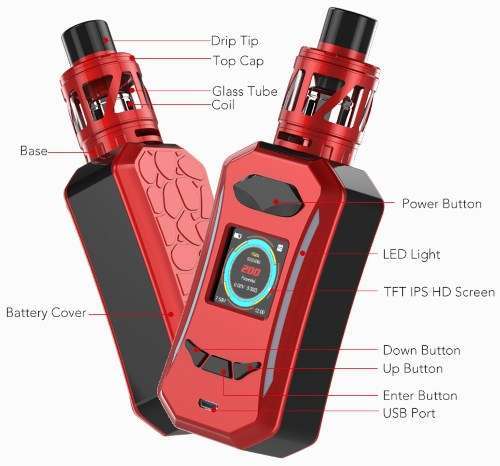 Pioneer4you iPV Trantor Vape Kit Review by SmokeTastic