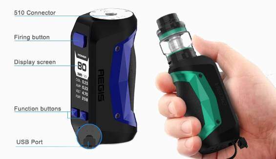 GeekVape Aegis Mini Kit Review by SmokeTastic Experts in Vaping