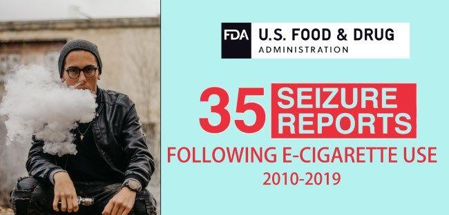 FDA State Potential Safety Issue Related To Seizures Using E-cigarettes