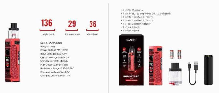 The Smok RPM 100 Vape Pod Kit Review By SmokeTastic