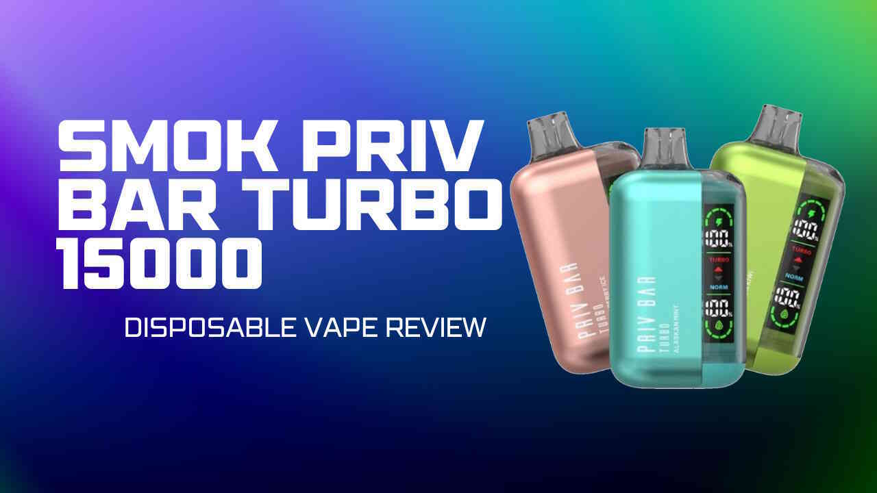 SMOK Priv Bar Turbo 15000 Vape Review